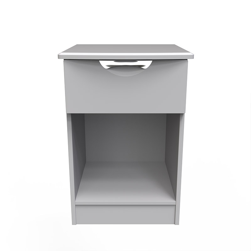 Florence 1 Drawer Open Bedside Cabinet | Ready Assembled Bedroom ...