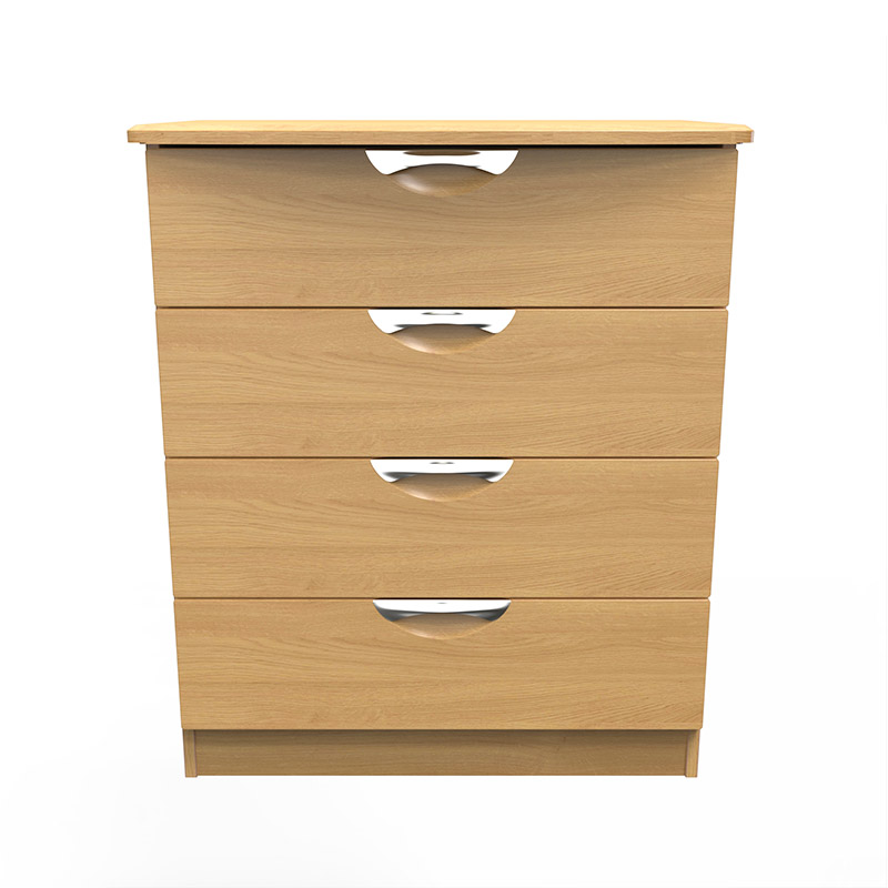 Florence 4 Drawer Chest | Ready Assembled Bedroom Furniture | UK Delivery