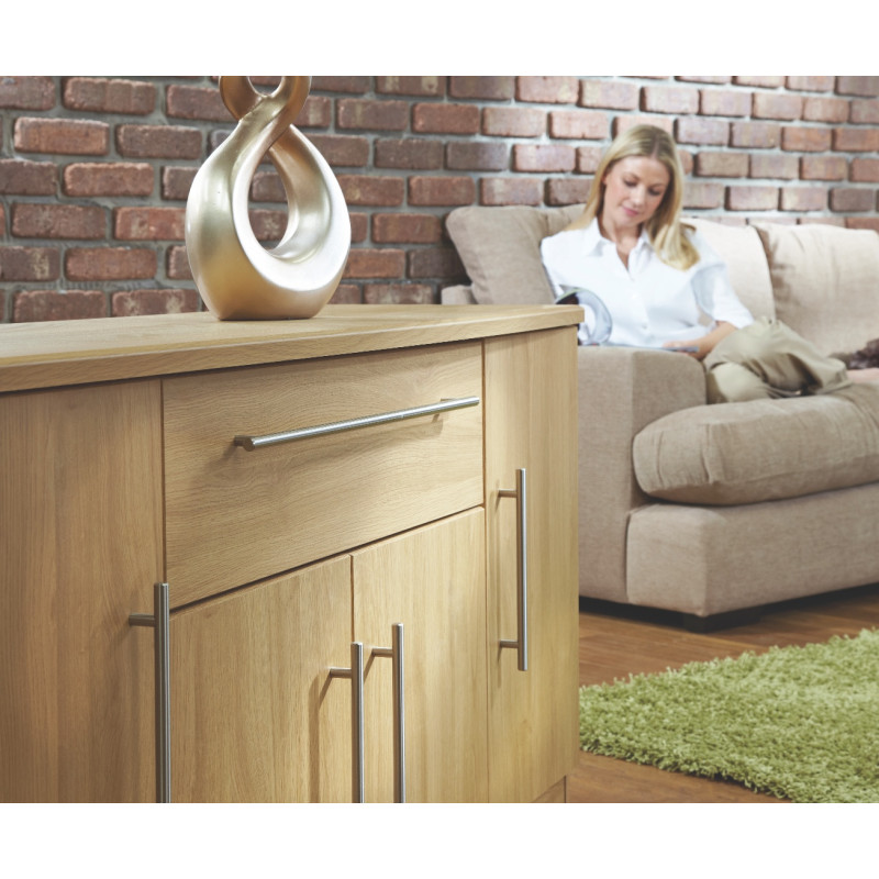 Sherwood 2 Door 2 Drawer TV Unit Wide | Ready Assembled Living ...