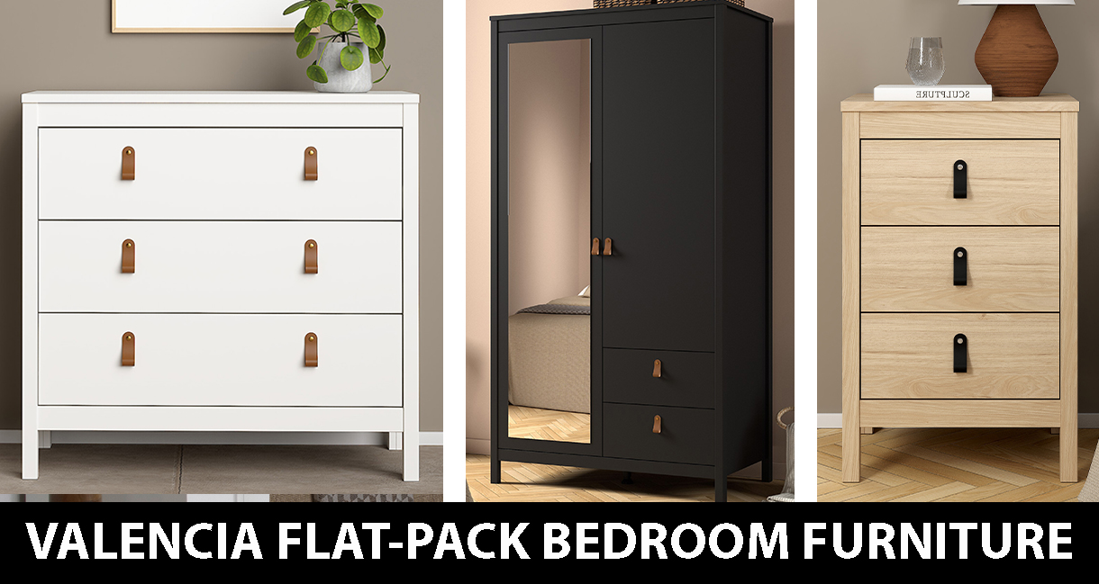 Valencia Bedroom Furniture | Flat-Pack Bedroom Furniture | Quick Delivery