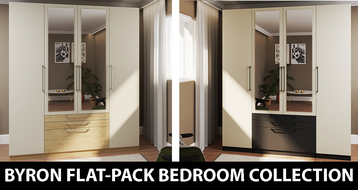 Byron Bedroom Furniture | Flat Pack Bedroom Furniture | Mainland UK ...
