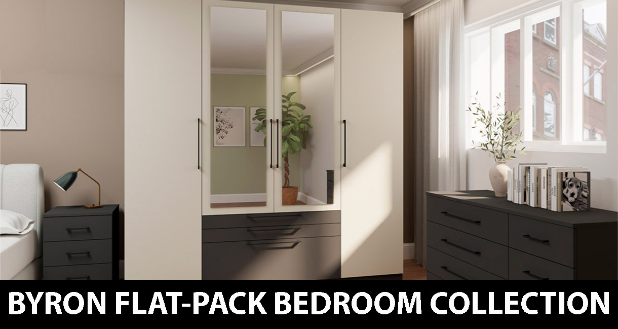 Byron Bedroom Furniture | Flat Pack Bedroom Furniture | Mainland UK ...