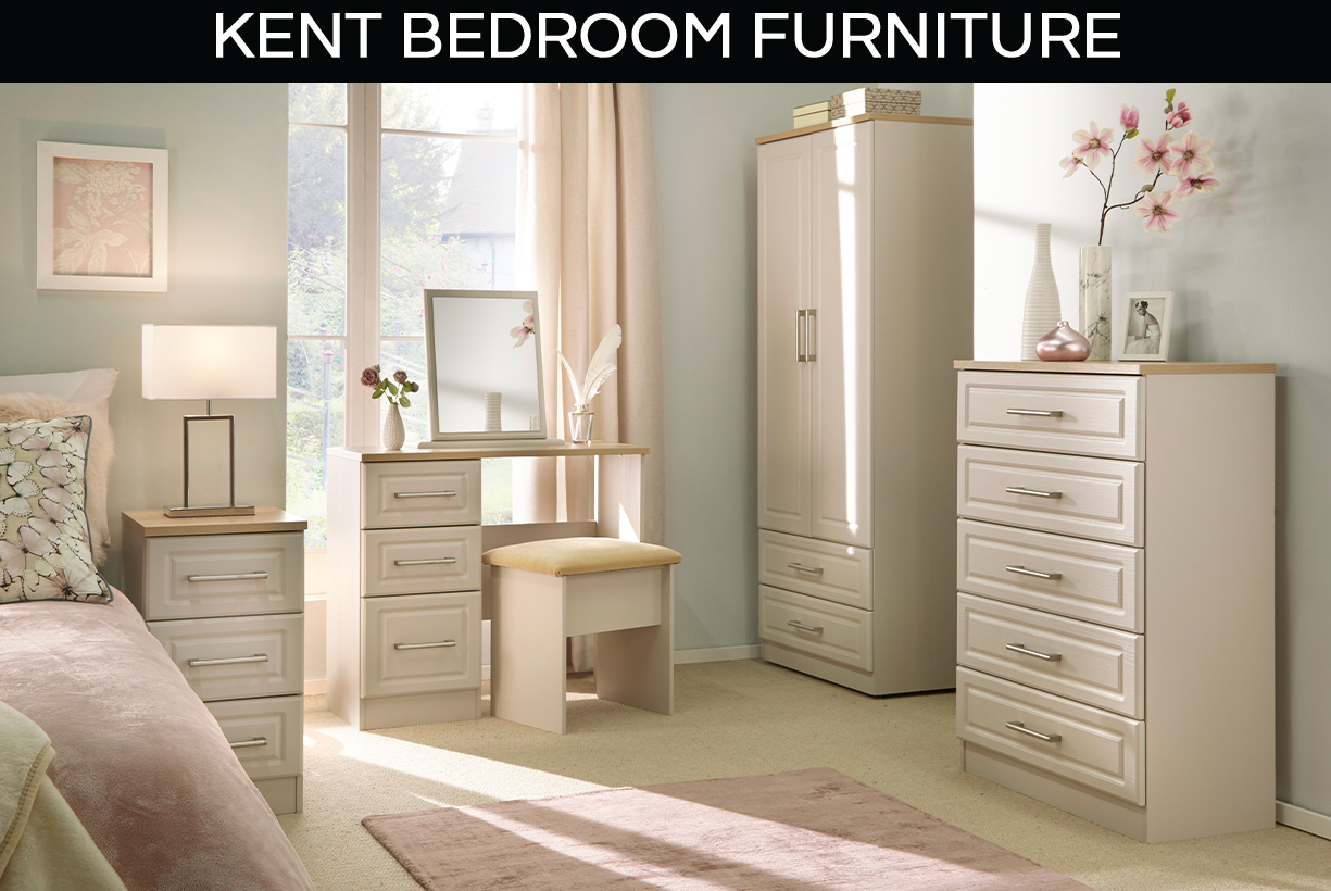 Kent Bedroom Furniture | Ready Assembled | UK Delivery