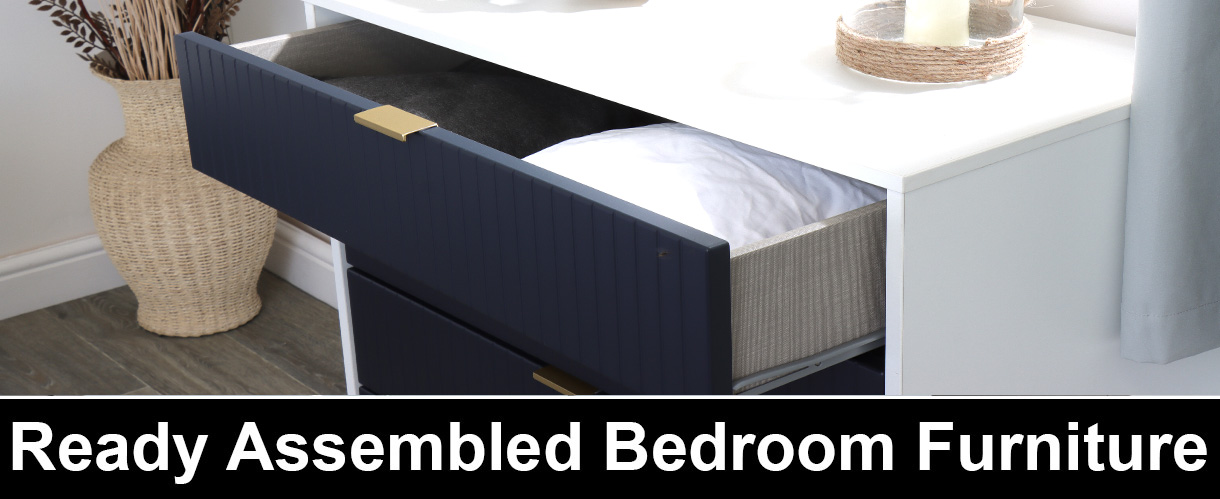 Linear Bedroom Furniture | Ready Assembled | UK Delivery