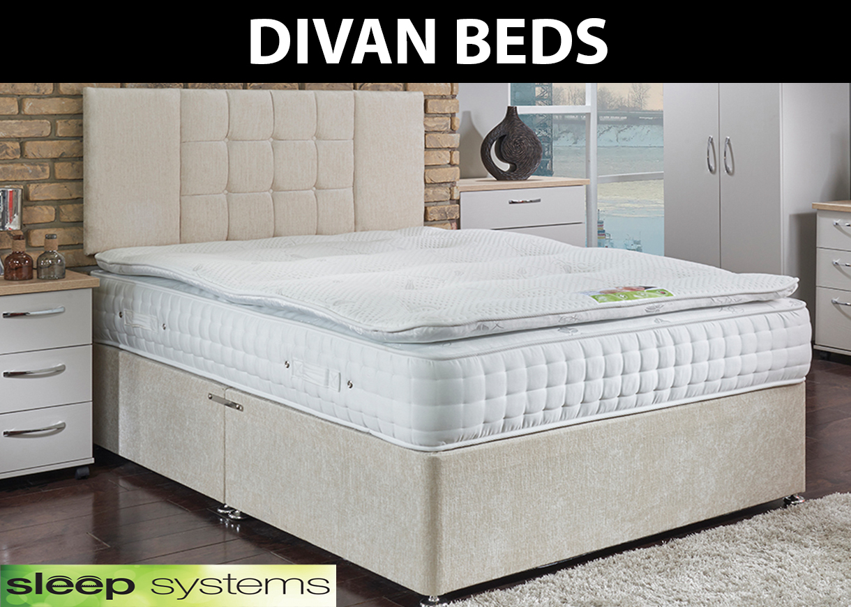 Divan Beds & Mattresses with quick delivery