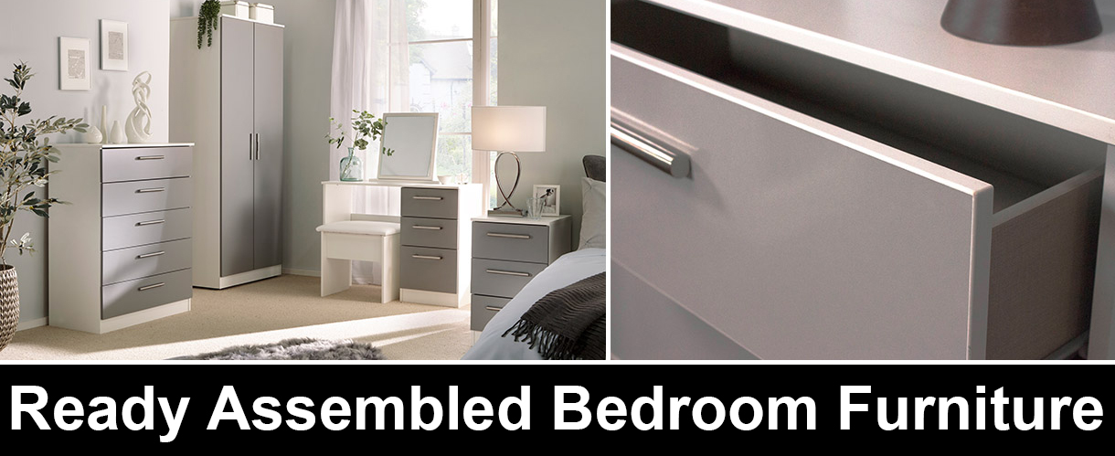 Contrast Bedroom Furniture | Ready Assembled | UK Delivery