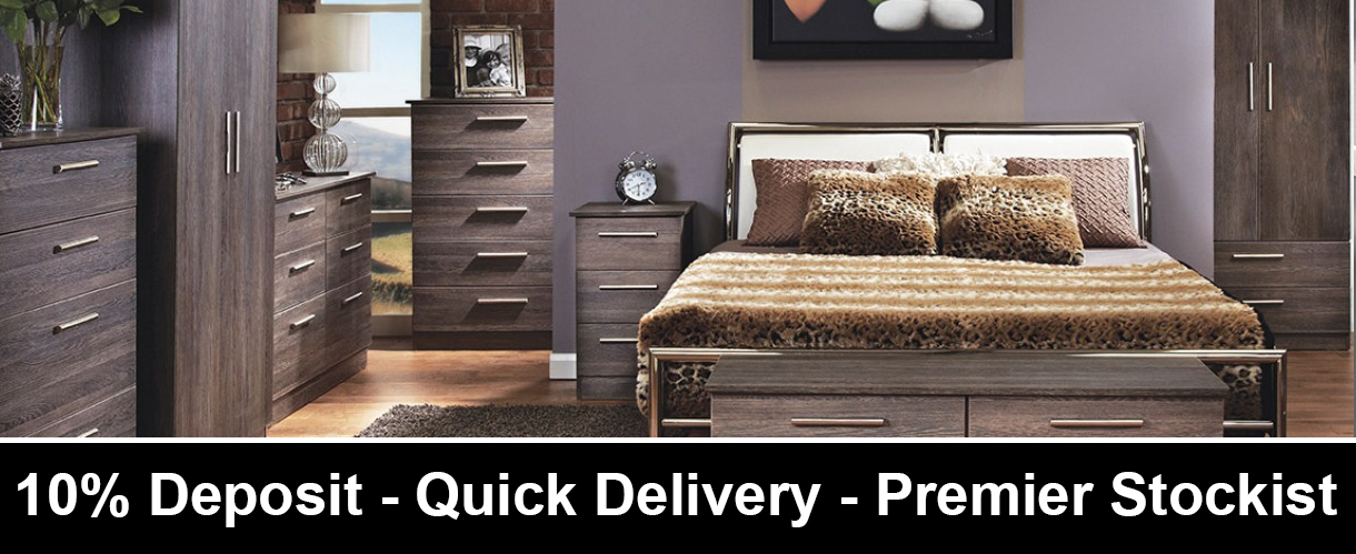 Contrast Bedroom Furniture | Ready Assembled | UK Delivery